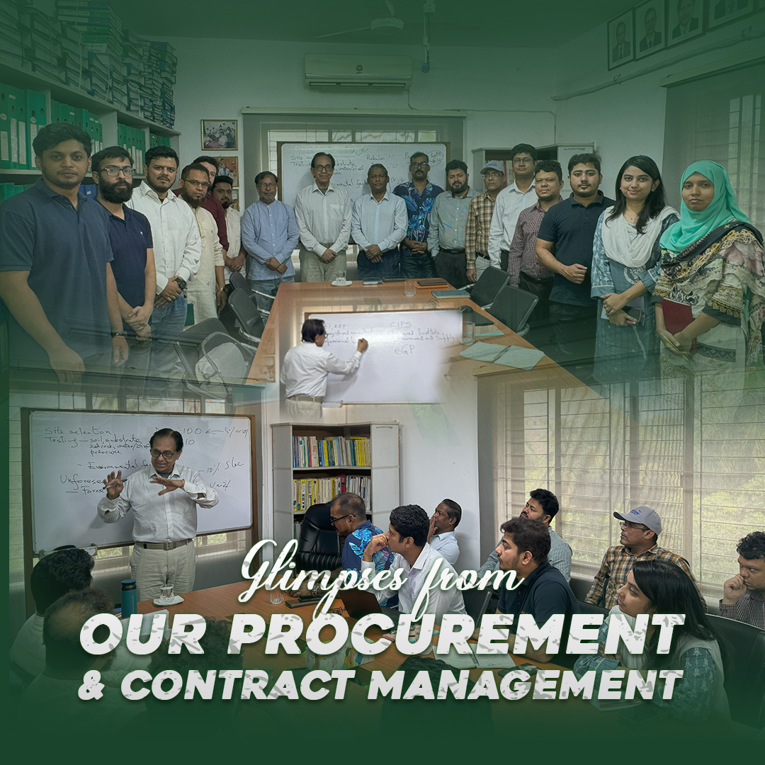 Empowering Excellence: Highlights from Our Capacity Building Program on Procurement and Contract ...